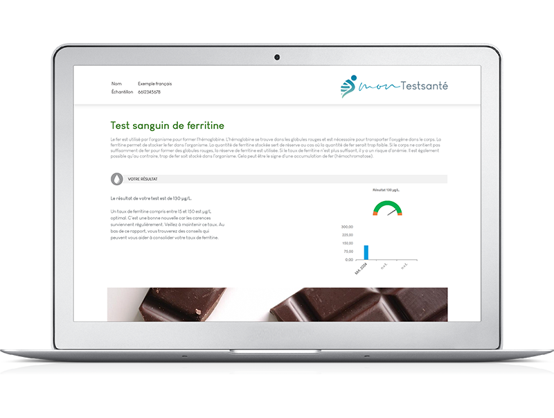 Test de ferritine : vérifiez une carence en fer - Montestsante.fr